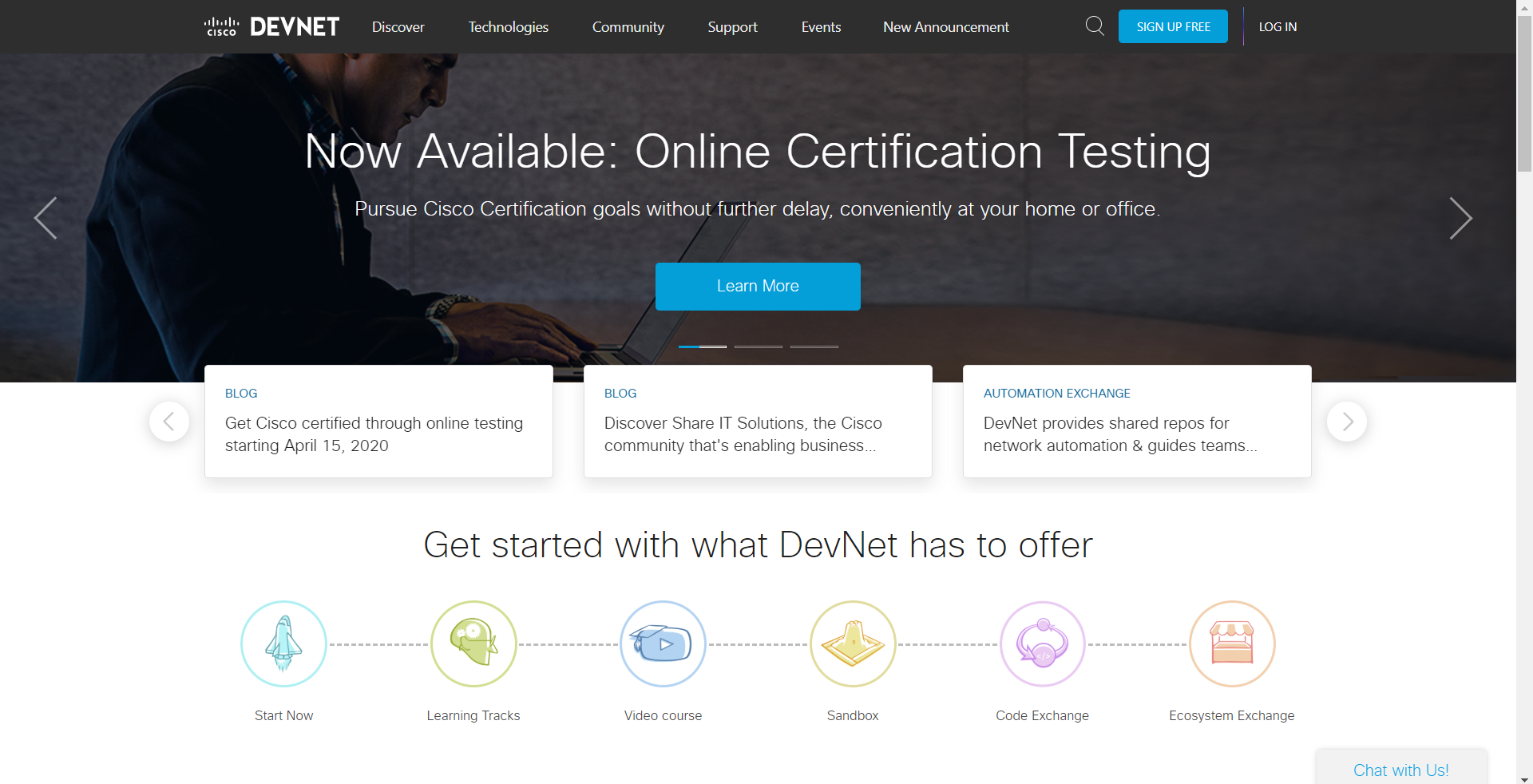 Cisco DevNetでネットワークの最先端を学習していくシリーズ第1回 | IT情報サイト ”ITアベイラボ”