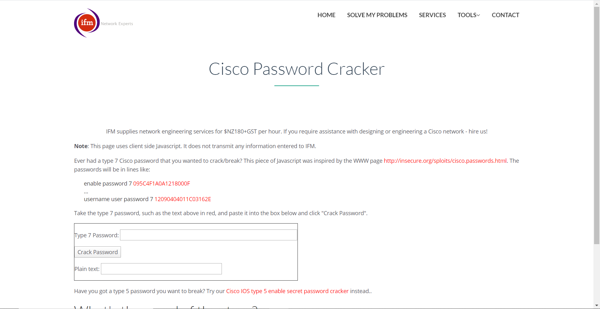 Cisco 機器に設定した脆弱な暗号化パスワードの解読方法 | IT情報サイト ”ITアベイラボ”